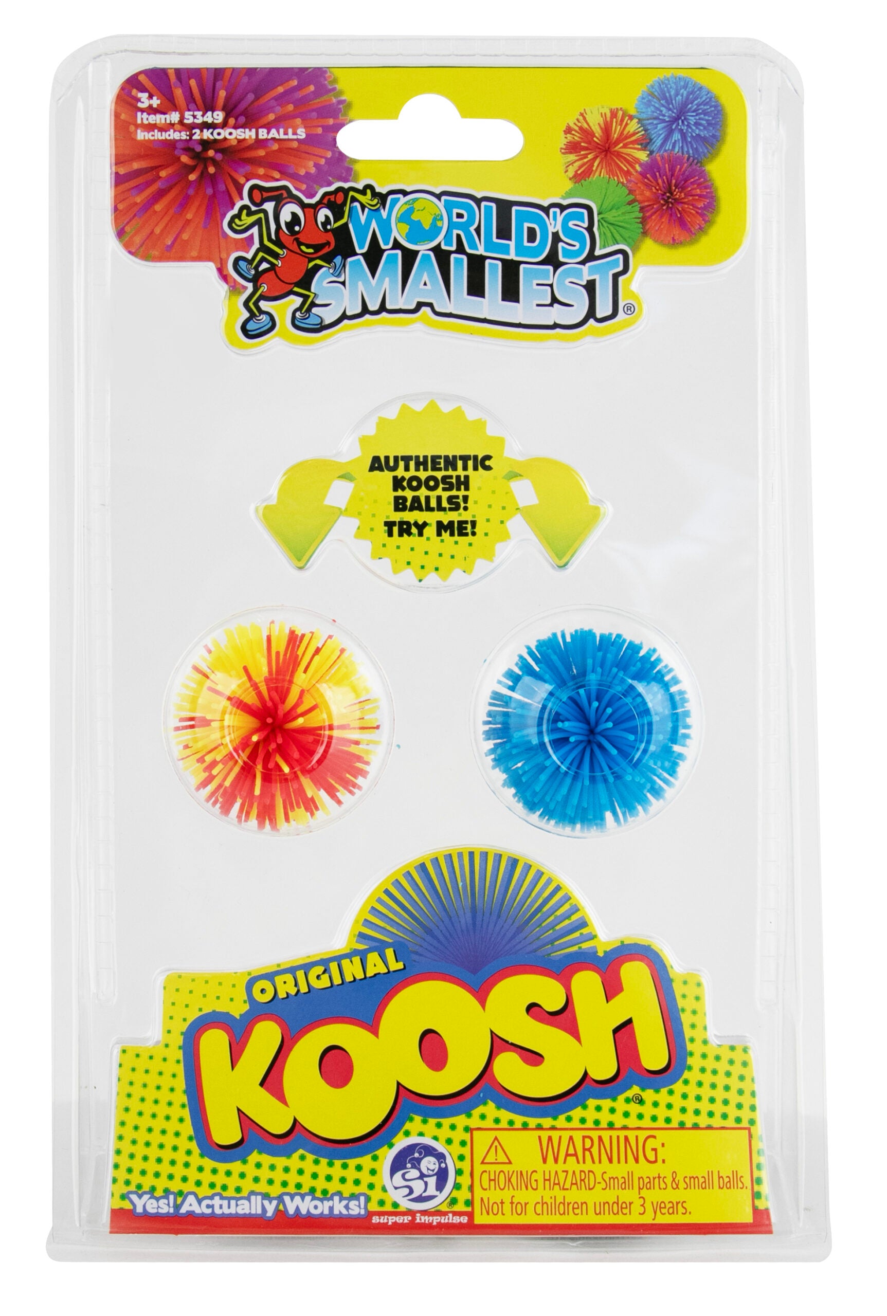 World's Smallest Koosh - 2 Pack – Knick Knack Toy Shack
