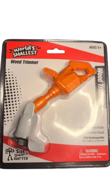 World's Smallest Weed Trimmer – Knick Knack Toy Shack