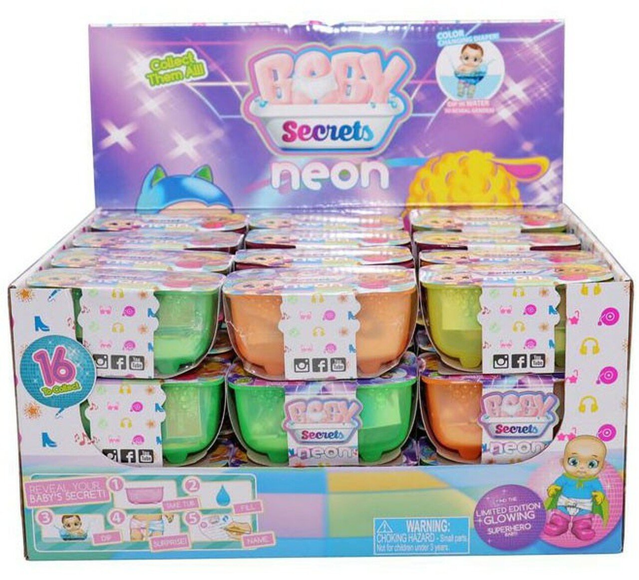 Baby Secrets Series 6 Neon Mystery Pack (Sealed Case of 24) – Knick ...