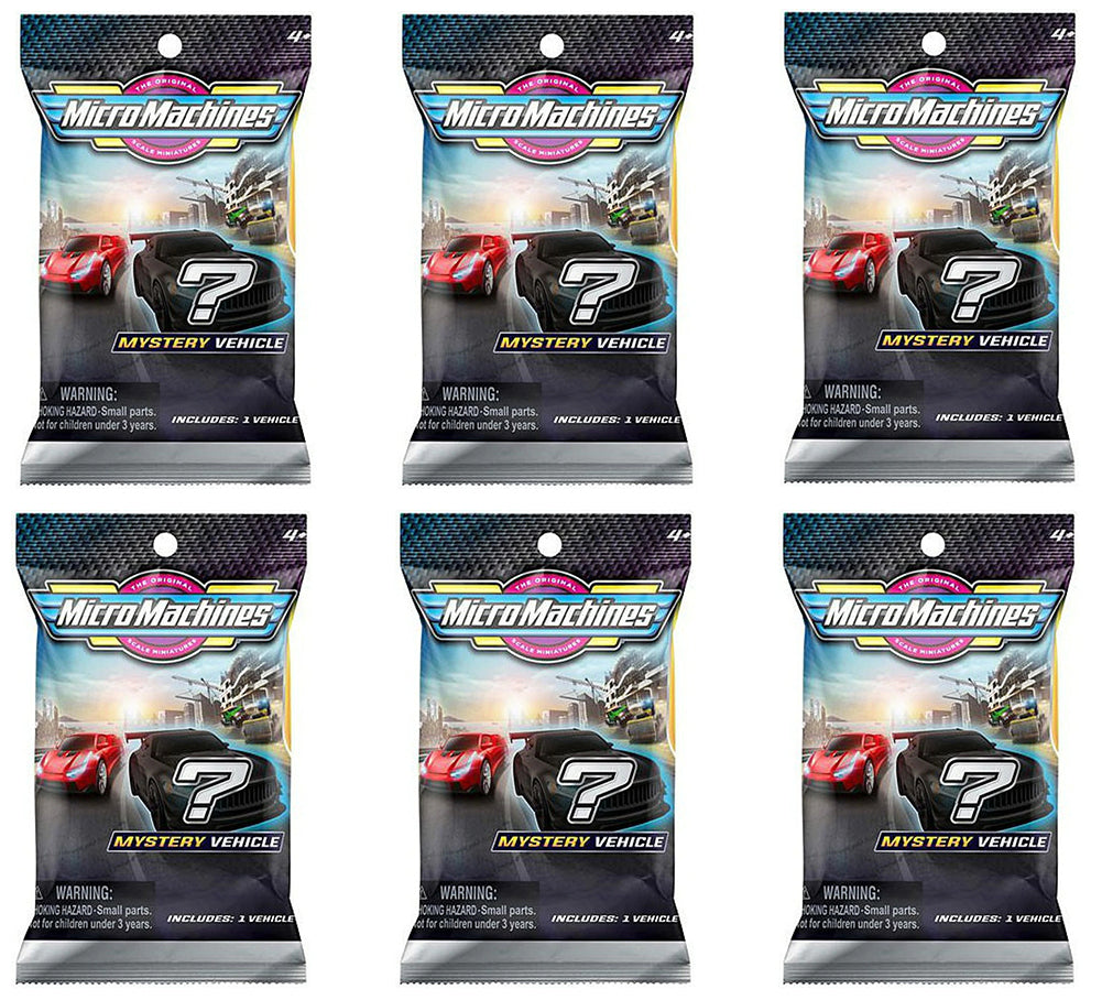 Micro Machines Series Mystery Packs (Bundle of 6) – Knick Knack Toy Shack