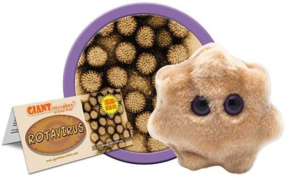 Giant Microbes Plush - Rotavirus – Knick Knack Toy Shack