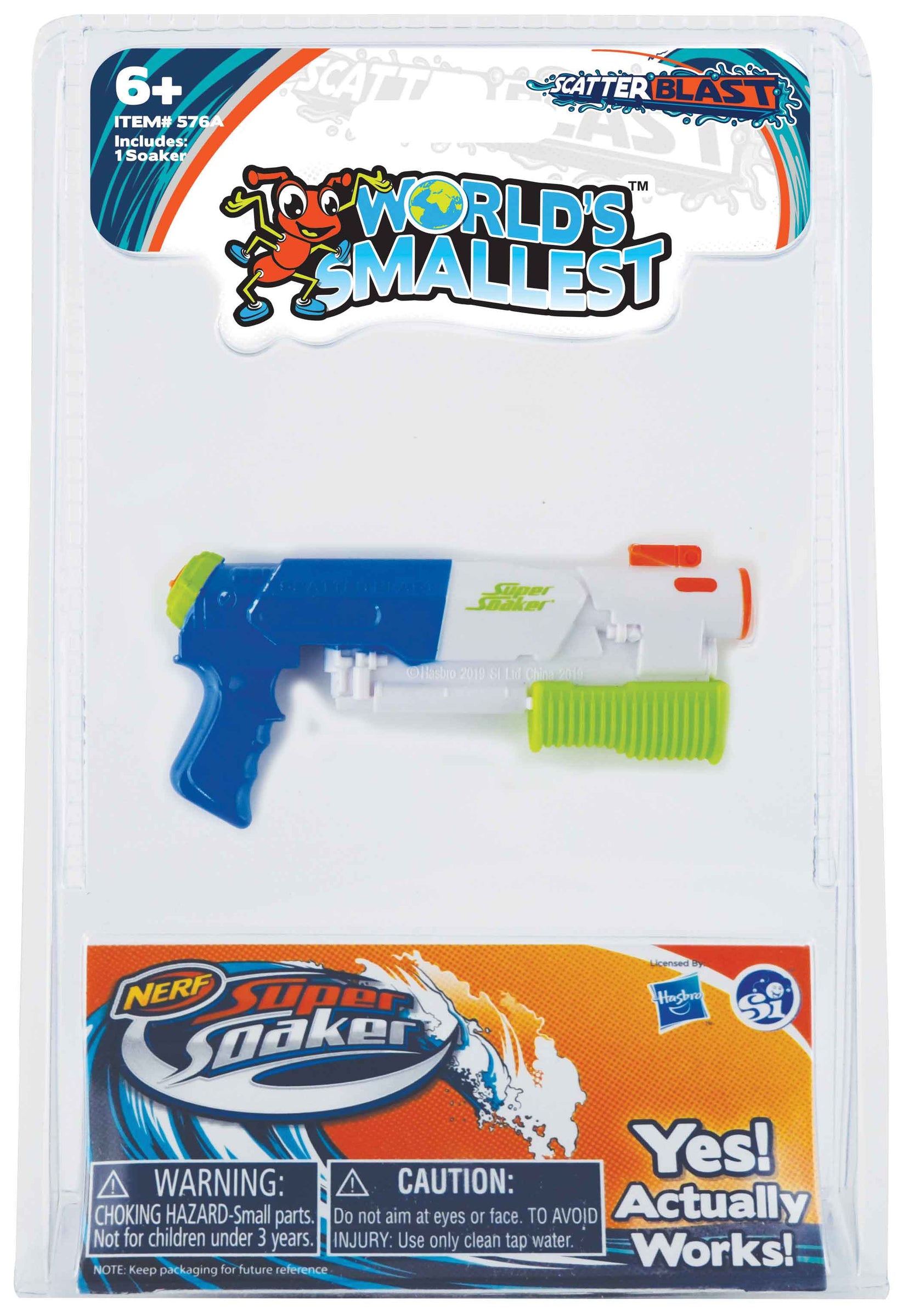 World's Smallest Super Soaker - Scatter Blast – Knick Knack Toy Shack