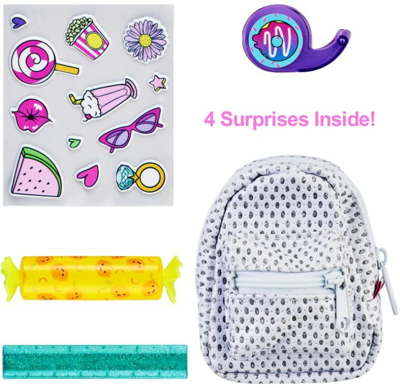 Shopkins Real Littles Backpack Series 2 (Complete set of 6)