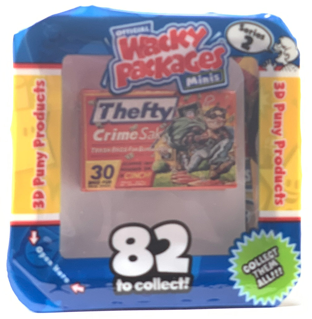 Wacky Packages Minis - Thefty (plus 4 Mystery) - Series 2 – Knick Knack ...