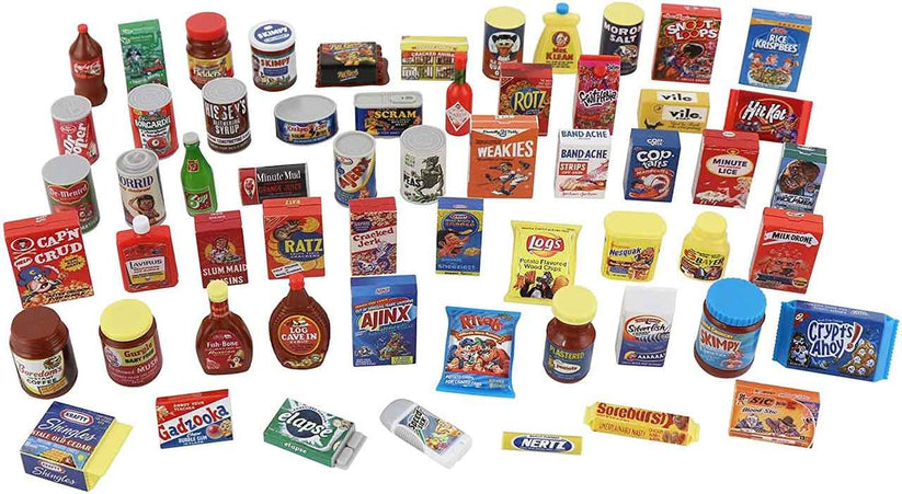 World's Smallest Wacky Packages Minis Series 1 Mystery Pack (Bundle of ...