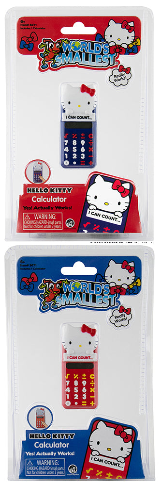 World’s Smallest Hello Kitty® Calculator - (Random Color) – Knick Knack ...